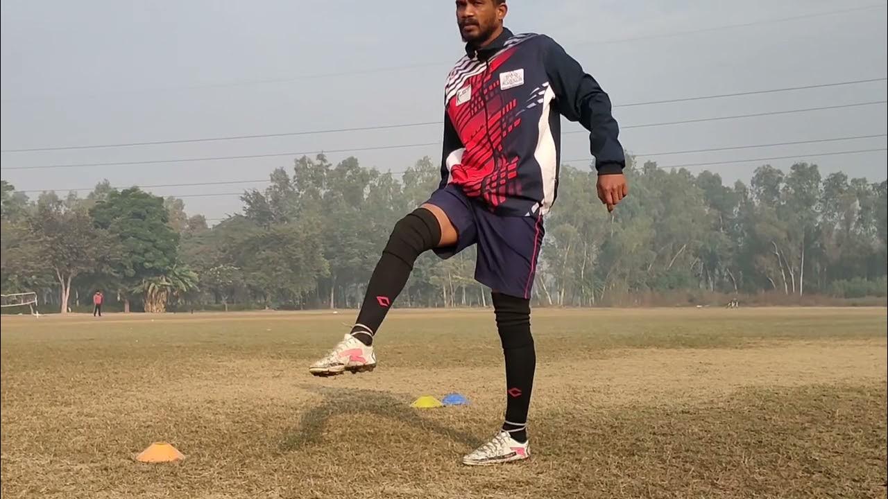 Instep kick in Football (Basic skills)⚽⚽ - YouTube