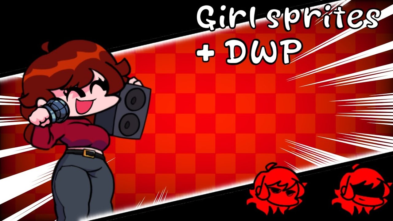 FNF PACK OF CHARACTERS 2 - Girl - YouTube