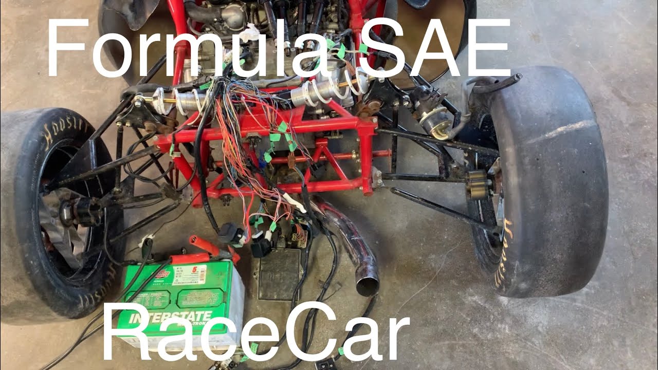 I bought a retired Formula SAE RaceCar! Part 2 Engine Wiring FSAE - YouTube