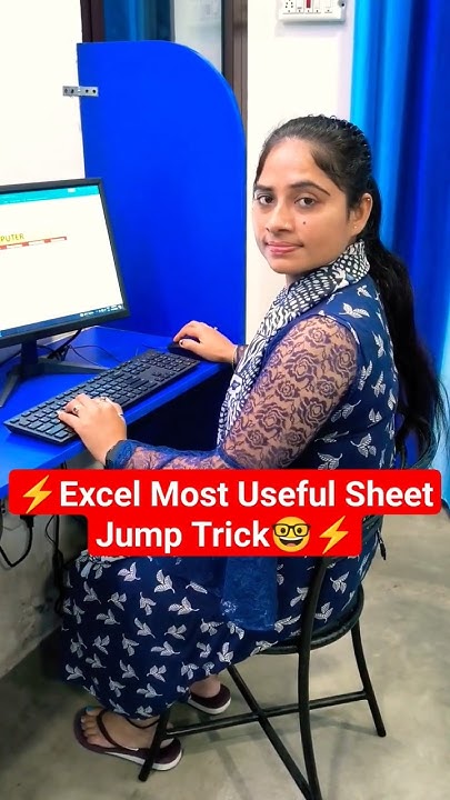 Excel Most Useful Sheet Jump Tricks in just 5 sec 🔥🤔 #computer #excel #viral #tricks #trending ...
