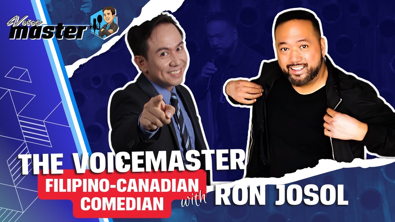 Interview with Filipino-Canadian Comedian Ron Josol | The VoiceMaster ...
