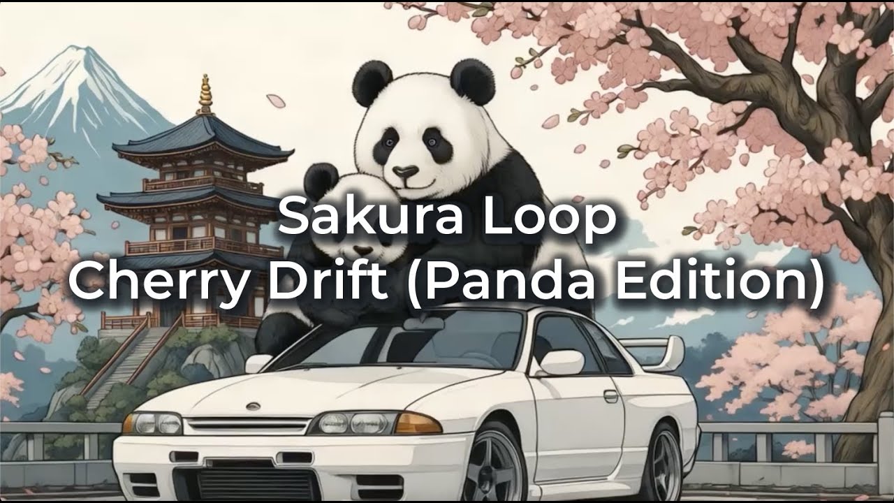 Sakura Loop | Cherry Drift (Panda Edition) - YouTube