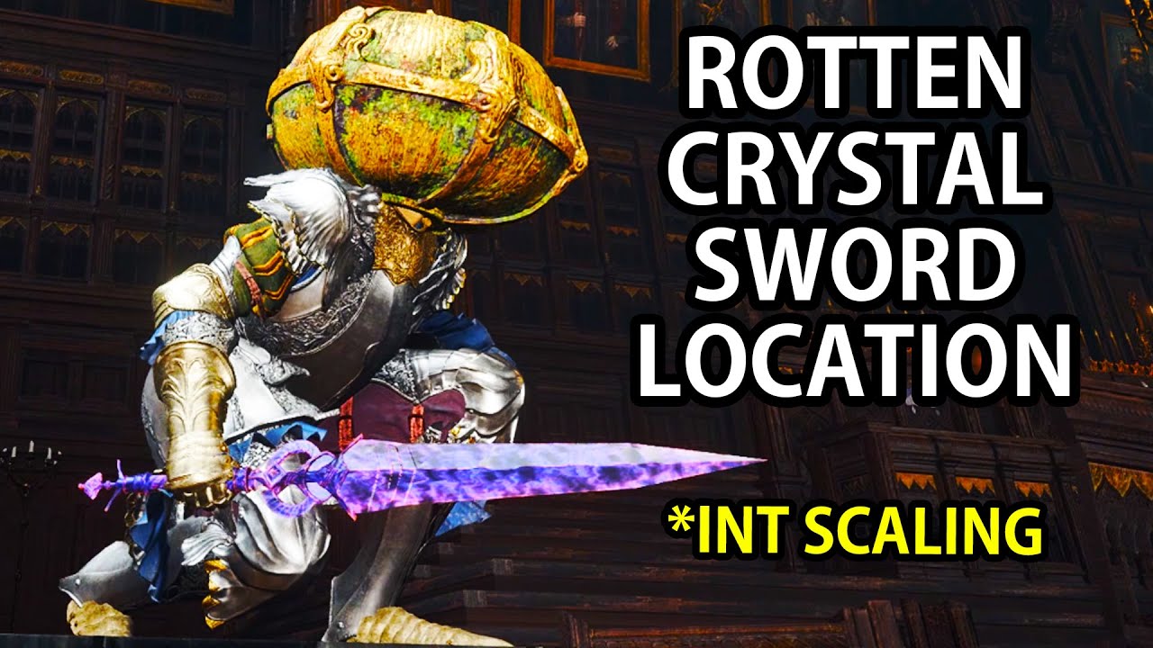 ELDEN RING - ROTTEN CRYSTAL SWORD DUAL WIELD THIS FOR MAXIMUM ROT ...