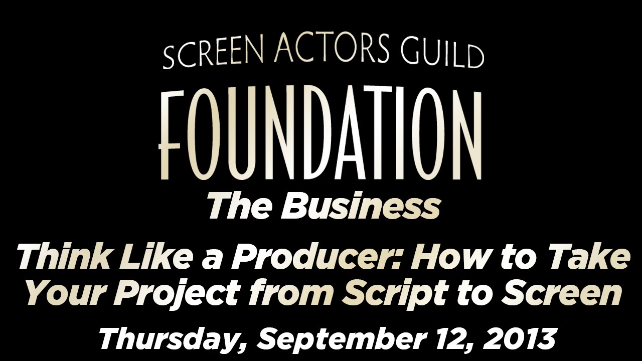 The Business: Think Like a Producer: How to Take Your Project from ...