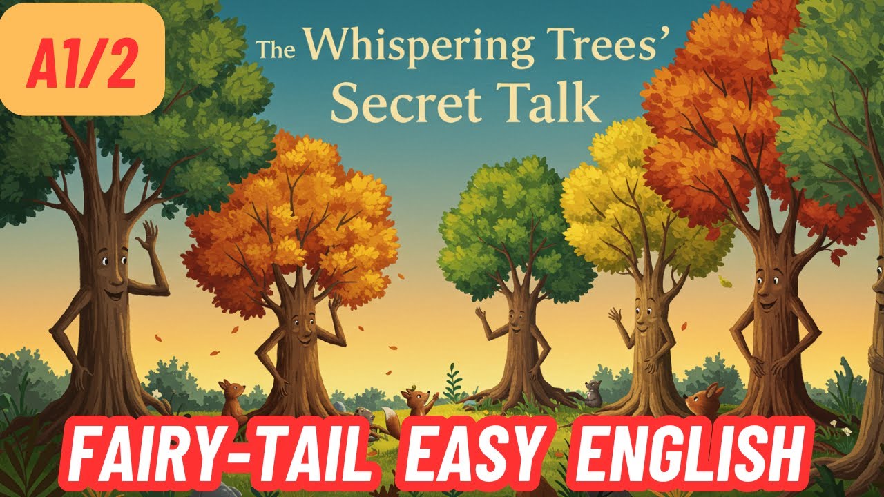 【Easy English Story Lab】The Whispering Trees’ Secret Talk - YouTube