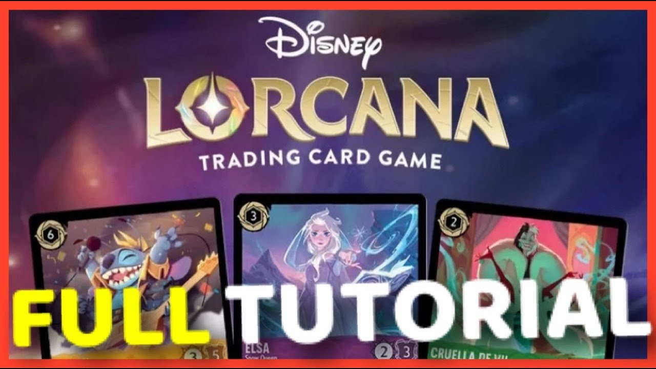 The Ultimate How To Play Guide to Disney Lorcana for Beginners - YouTube