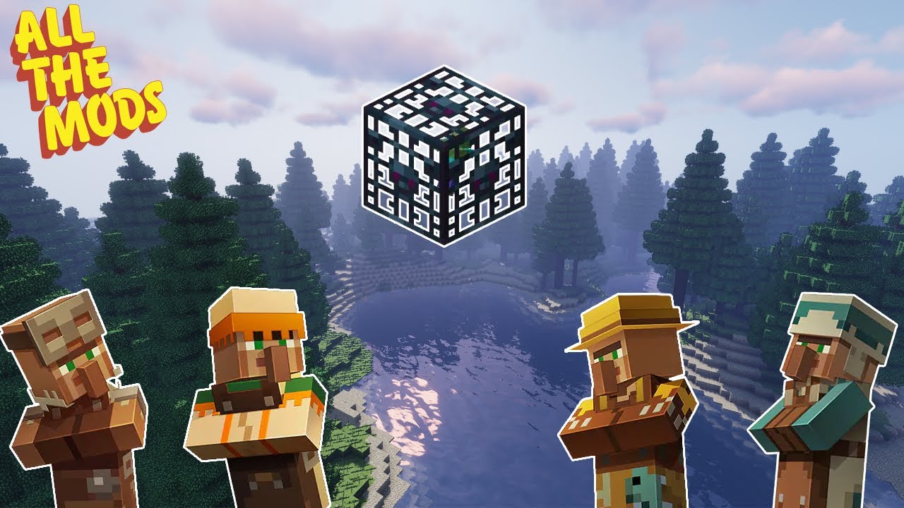 Easy Villagers | 15 | All the Mods 8 - YouTube