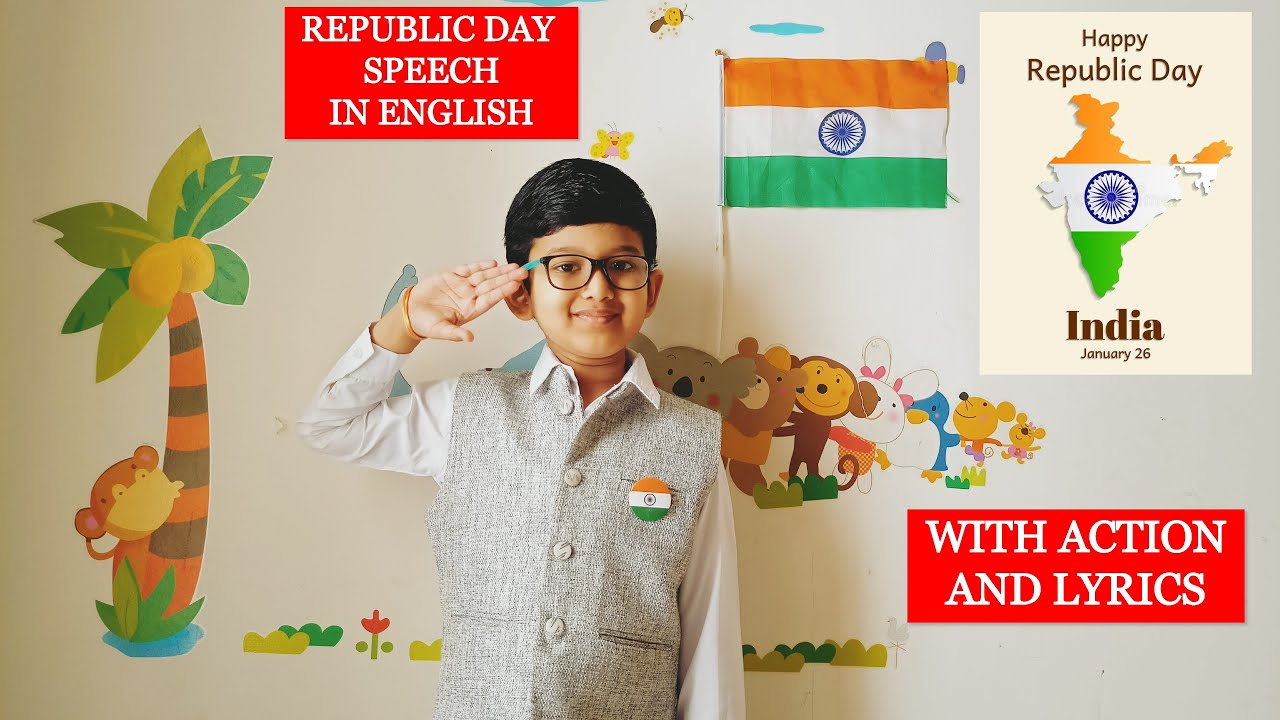 Best Republic Day Speech for Kids | Republic day Speech in English ...