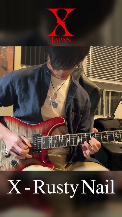 X JAPAN- Rusty Nail guitar SOLO cover #xjapan #ギター #guitarcover #yoshiki - YouTube