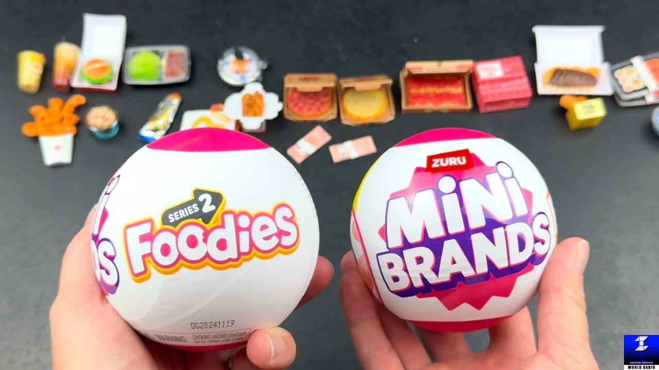 Zuru Mini Brands Foodies Series 2 UNBOXING! Rare Mini Toys & Surprise ...