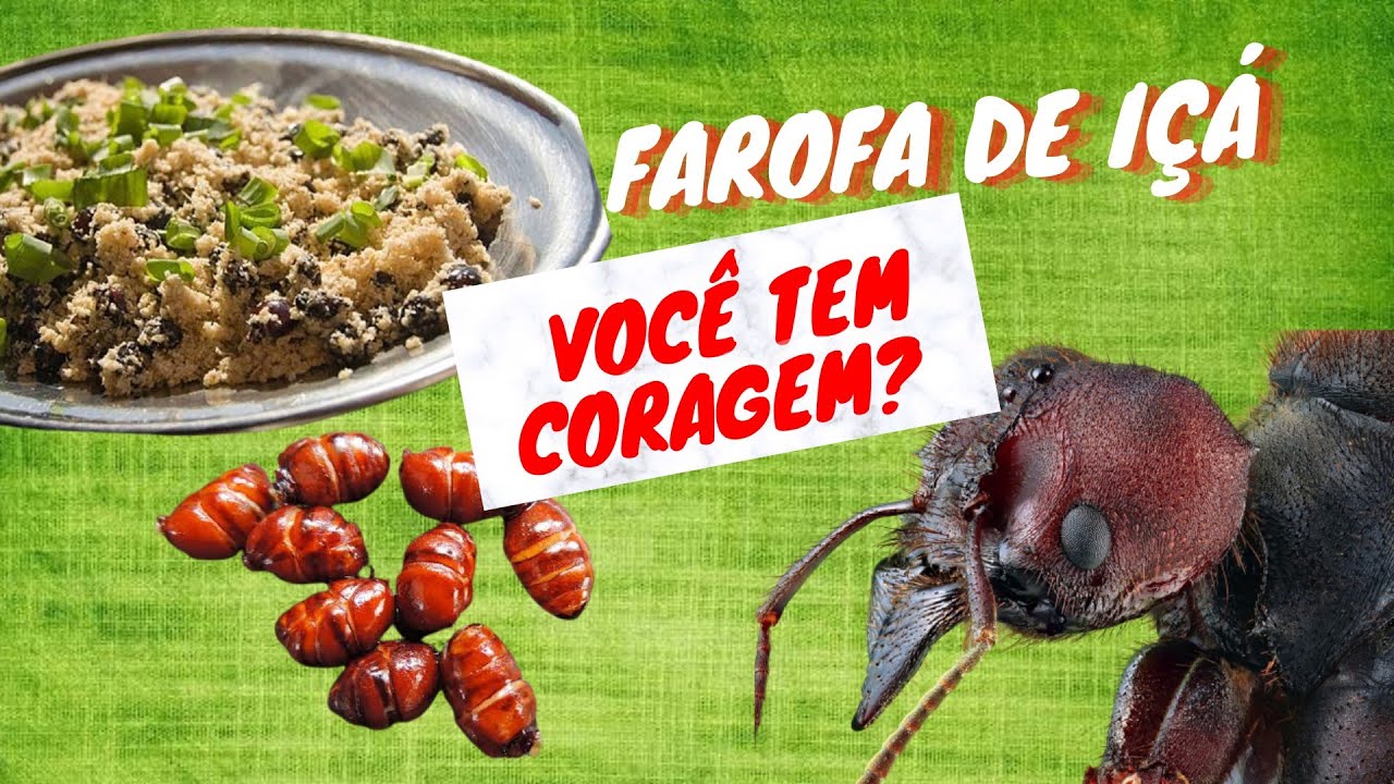 Farofa de Bitu - Içá - Tanajura. Uma deliciosa farofa de bacon ...