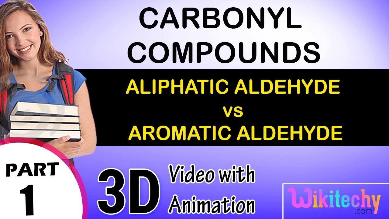 aliphatic aldehyde vs aromatic aldehyde carbonyl compounds class 12 ...