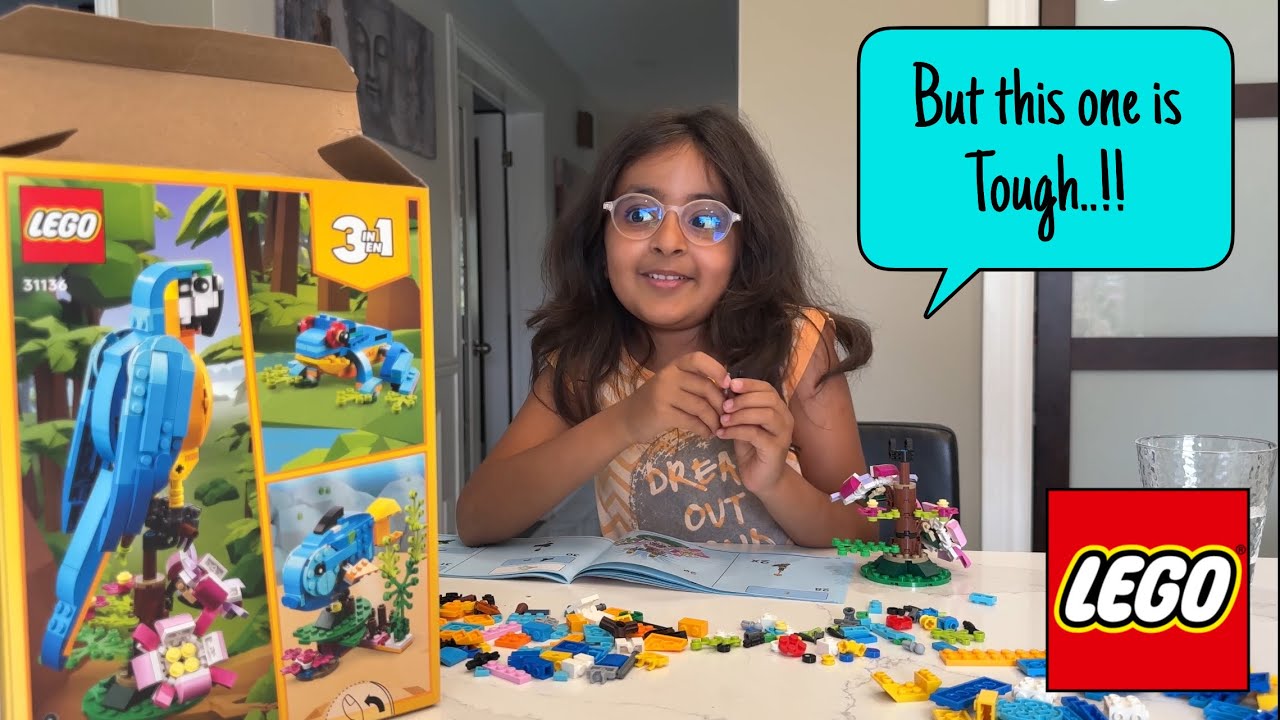 253 Pieces 3 in 1 Lego Challenge and I have 1 hour to make it | My Lego ...