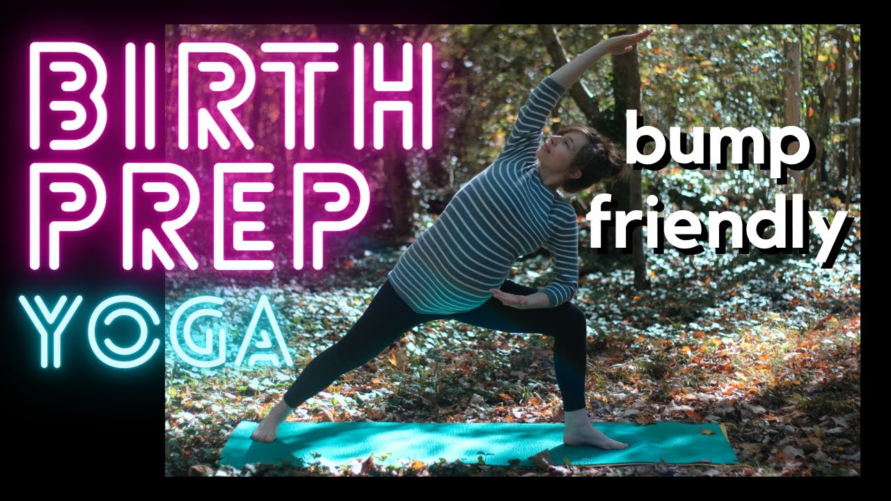 Bump Friendly Birth Prep Yoga | 30-Minute Intermediate Prenatal Flow ...