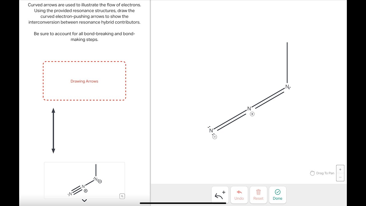 [Chemistry] Curved arrows are used to illustrate the flow of electrons ...