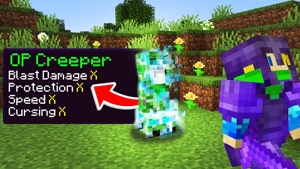 Minecraft, But Every Mob Is Super Over Powered - YouTube