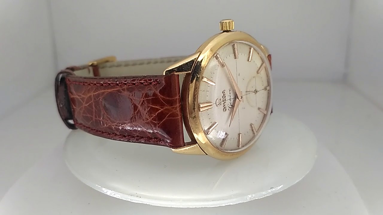 Omega Geneve 2903 cal. 267 anni '50 oro 18kt - YouTube