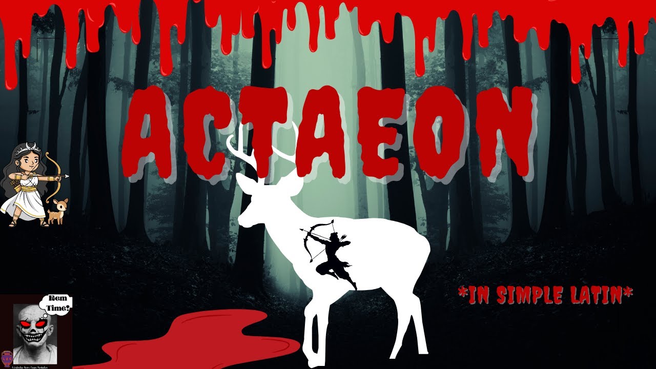 The Terrifying Tale of Actaeon | Ancient Myth in Simple Latin - YouTube