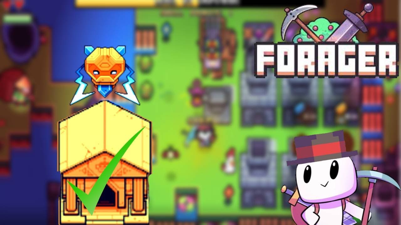 Forager | Thunder Elemental Defeated and Exploration!! | Let's Play ...