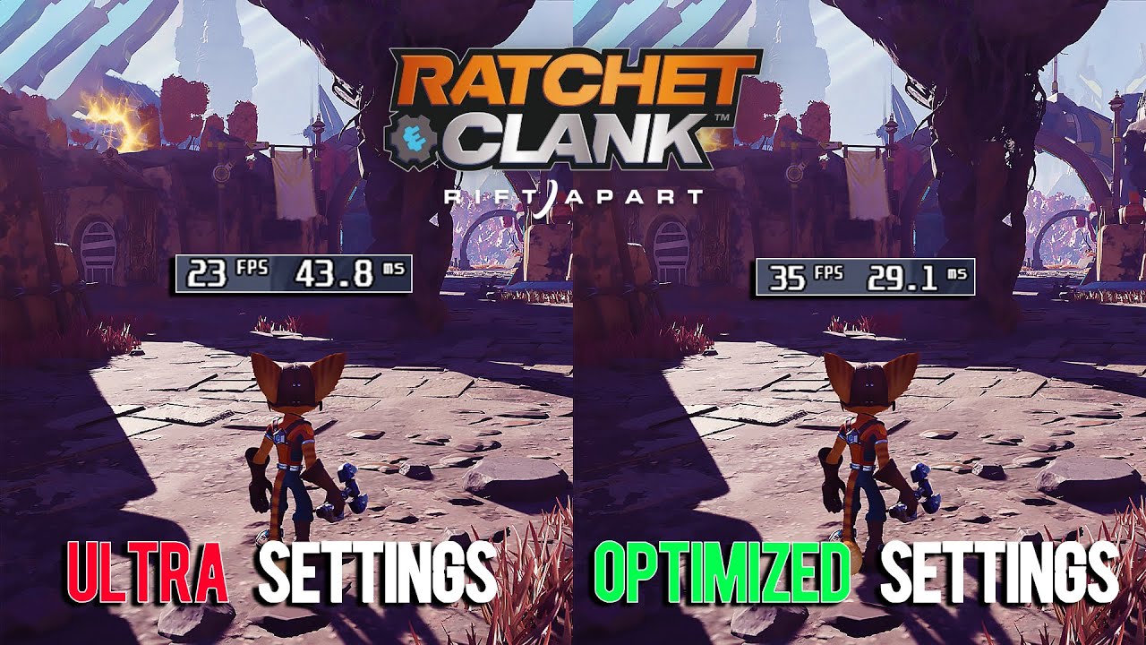 Ratchet & Clank: Rift Apart | Optimization Guide | Up to 55% ...