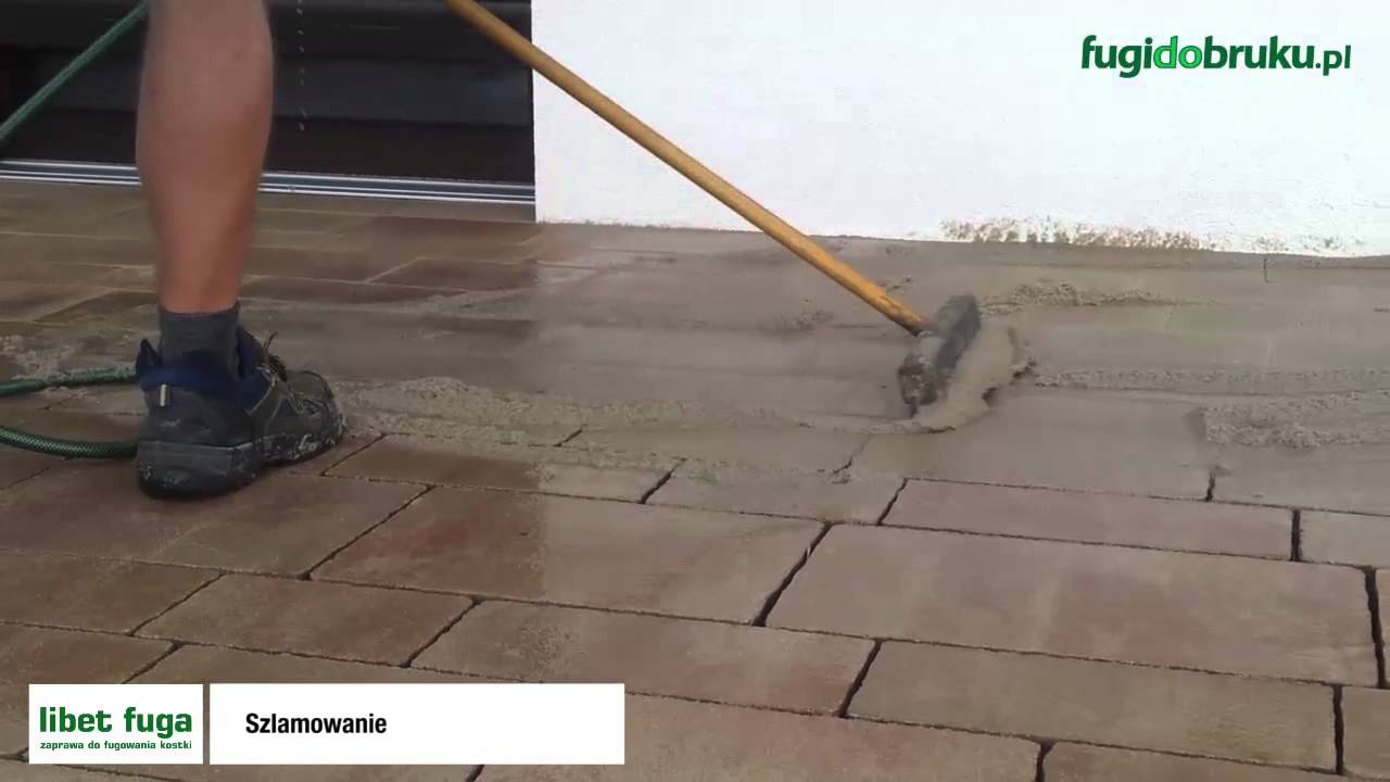 Fugowanie płyt Libet Via Castello zaprawa Libet Fuga - YouTube