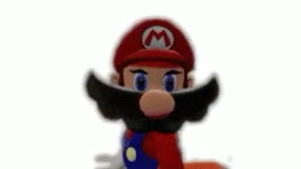 Gay mario (puts up his middle finger( - YouTube