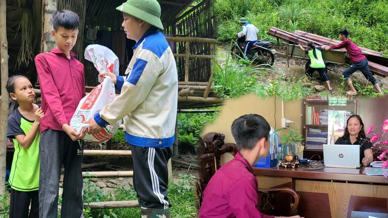 Full video. Two orphans always work hard and are loved and helped by ...