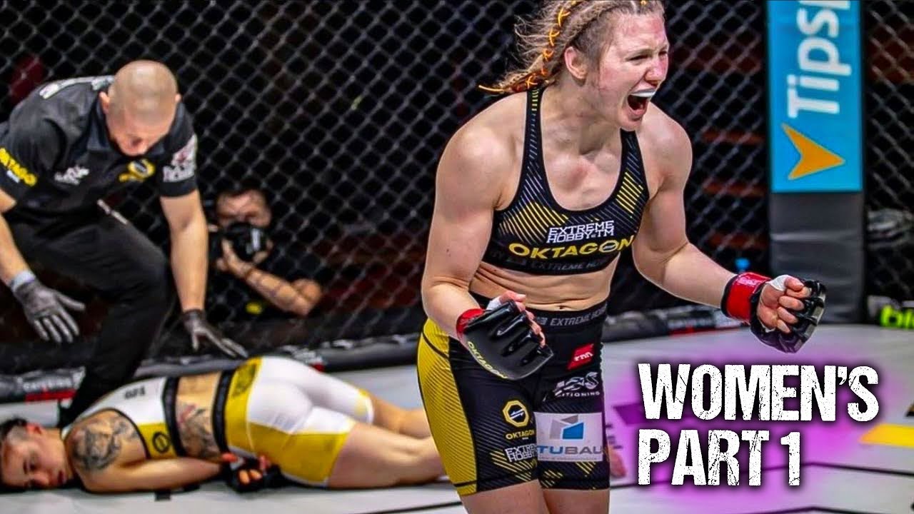 Women's Most Scariest Knockouts in MMA PART 1 - YouTube
