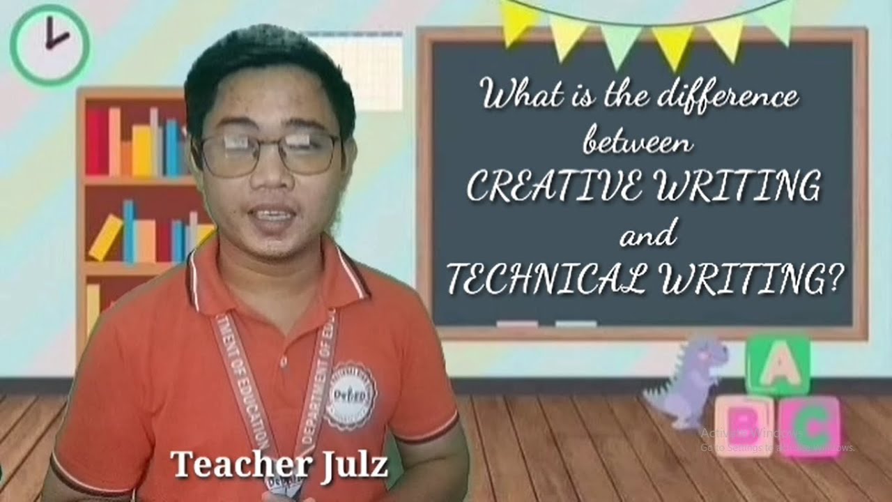 Creative Writing Vs Technical Writing - YouTube