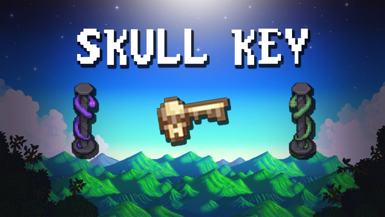 Stardew Valley Skull Key How To Get Skull Key Unlock Skull Cavern