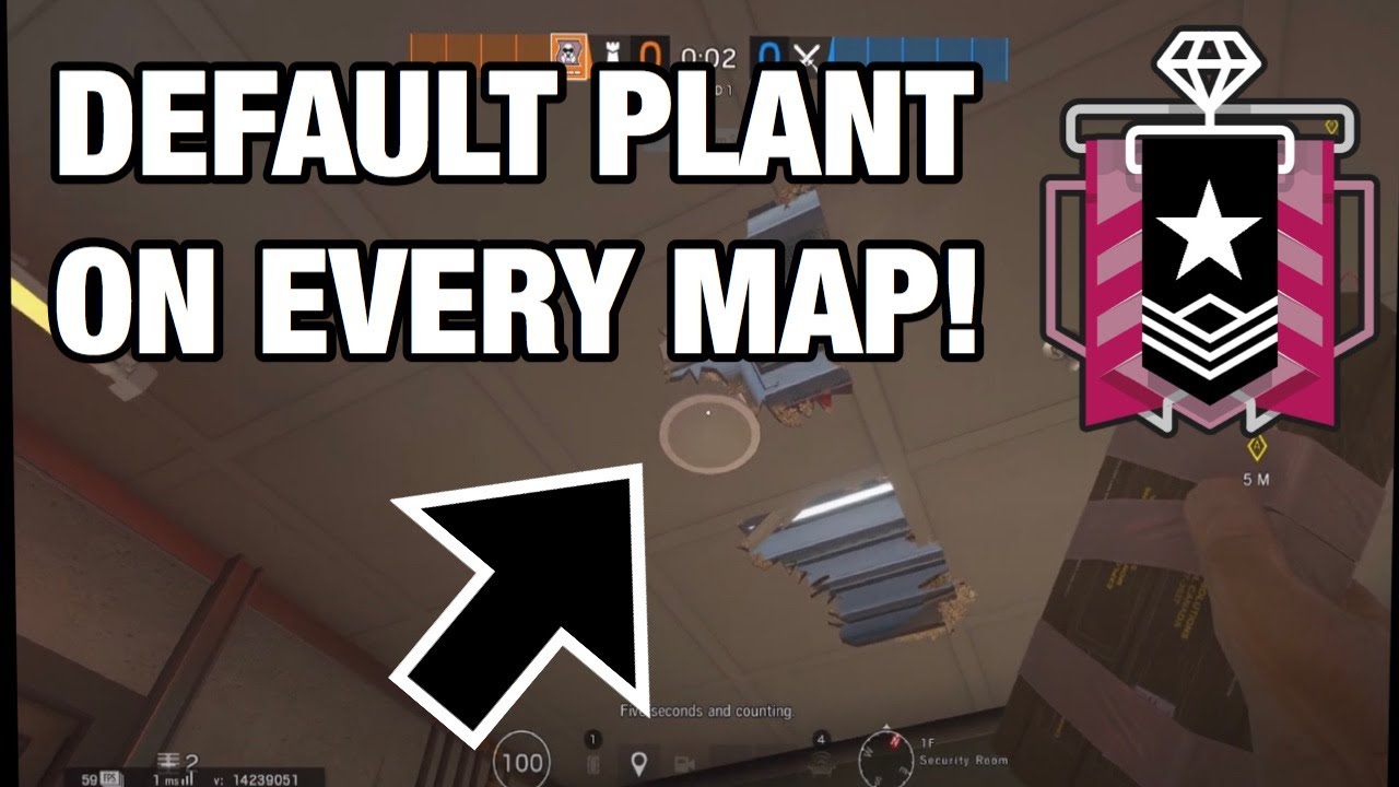 Best Pre-Place C4/Nitro Cell Traps On ALL MAPS! Rainbow Six Siege Tips ...