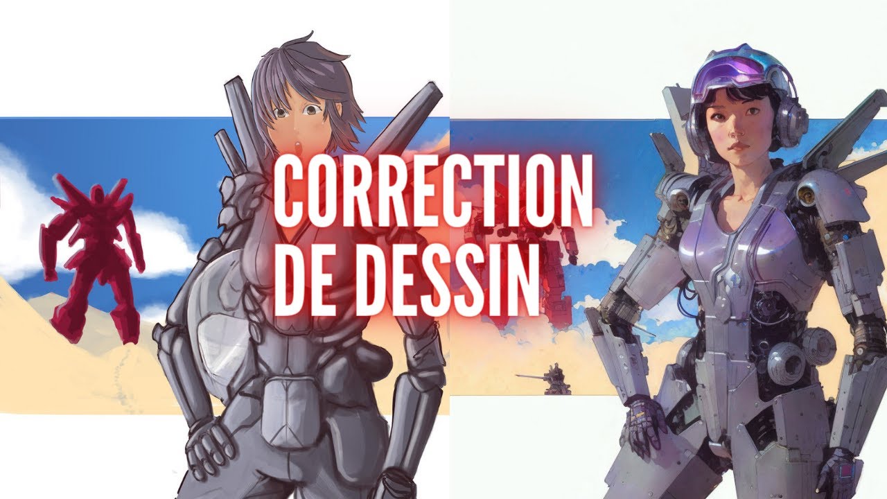 Correction de Dessin - YouTube