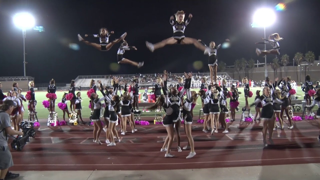WViewFootball 2017 09 22 Cheer Mayhem - YouTube