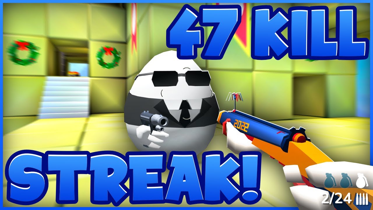 47 Kill Streak! | Shell Shockers - YouTube