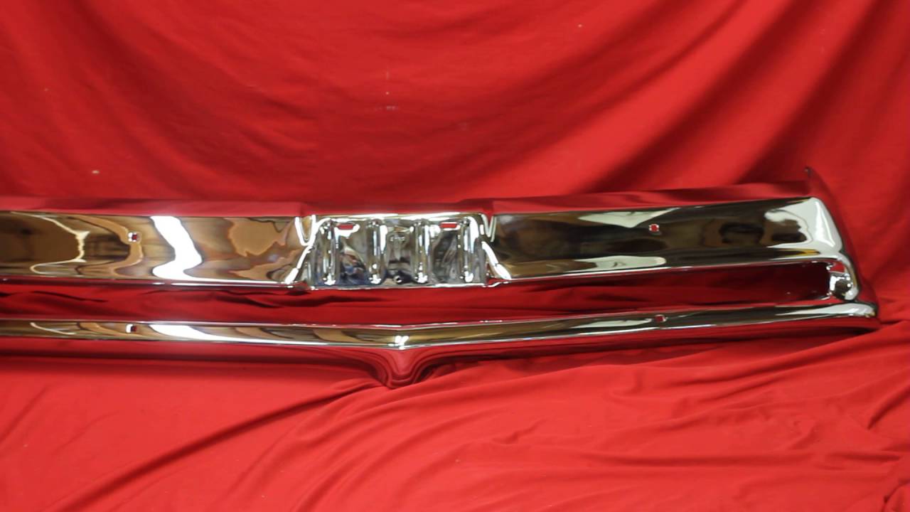1964 GTO Front Bumper - YouTube