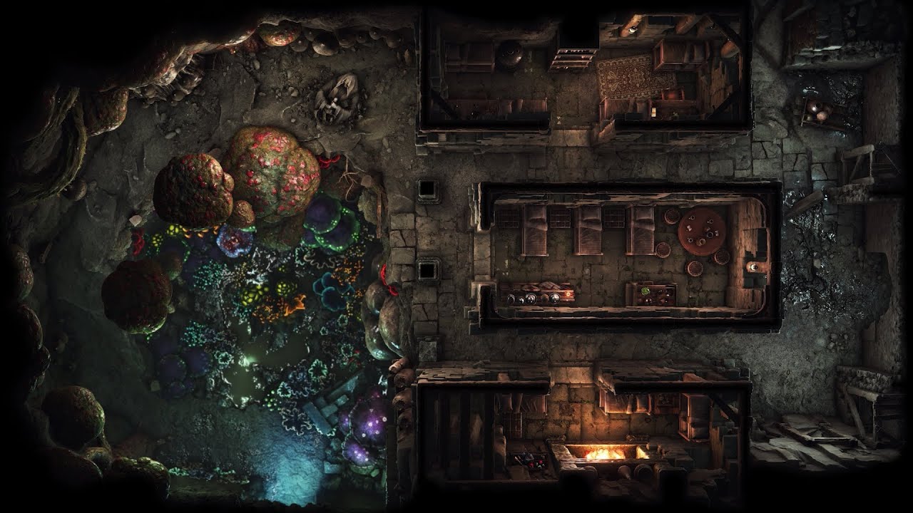 Fantasy Battlemaps - UNDERGROUND MUSHROOM FARM battle maps preview ...