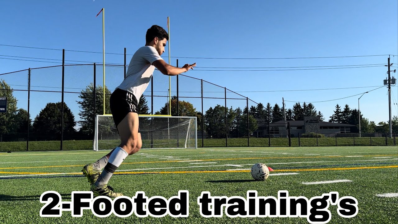 Soccer Shooting Session Using The 2-Footed | Be Unstoppable Winger or ...