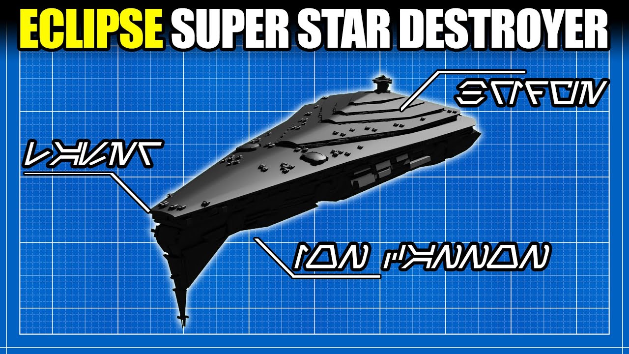 ECLIPSE Super Star Destroyer - Full Breakdown - YouTube