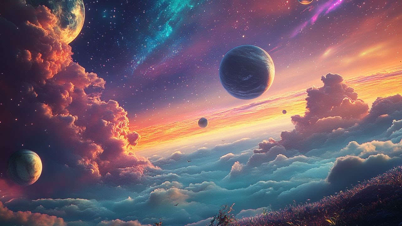 Space Ambient Music, Ultra Focus Space Background Music for Work and ...