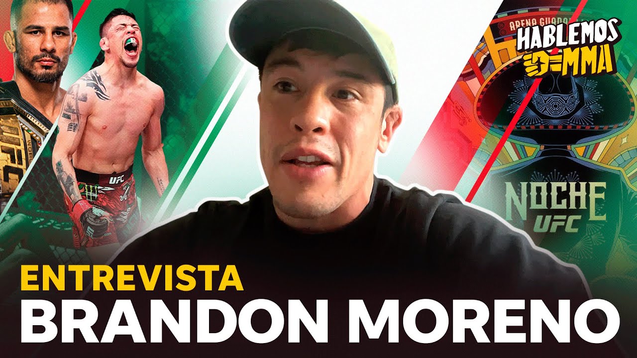 Brandon Moreno sobre su carrera, drama de Yair Rodríguez y Diego Lopes ...