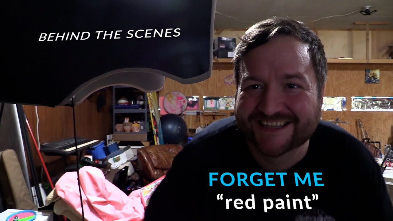 behind the scenes - FORGET ME - "red paint" new album 2025 - YouTube