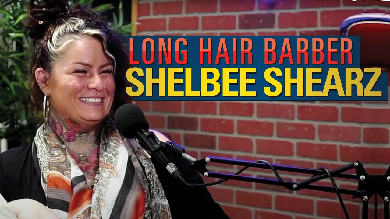Men’s Long Hair Barber Shelbee Shearz - YouTube