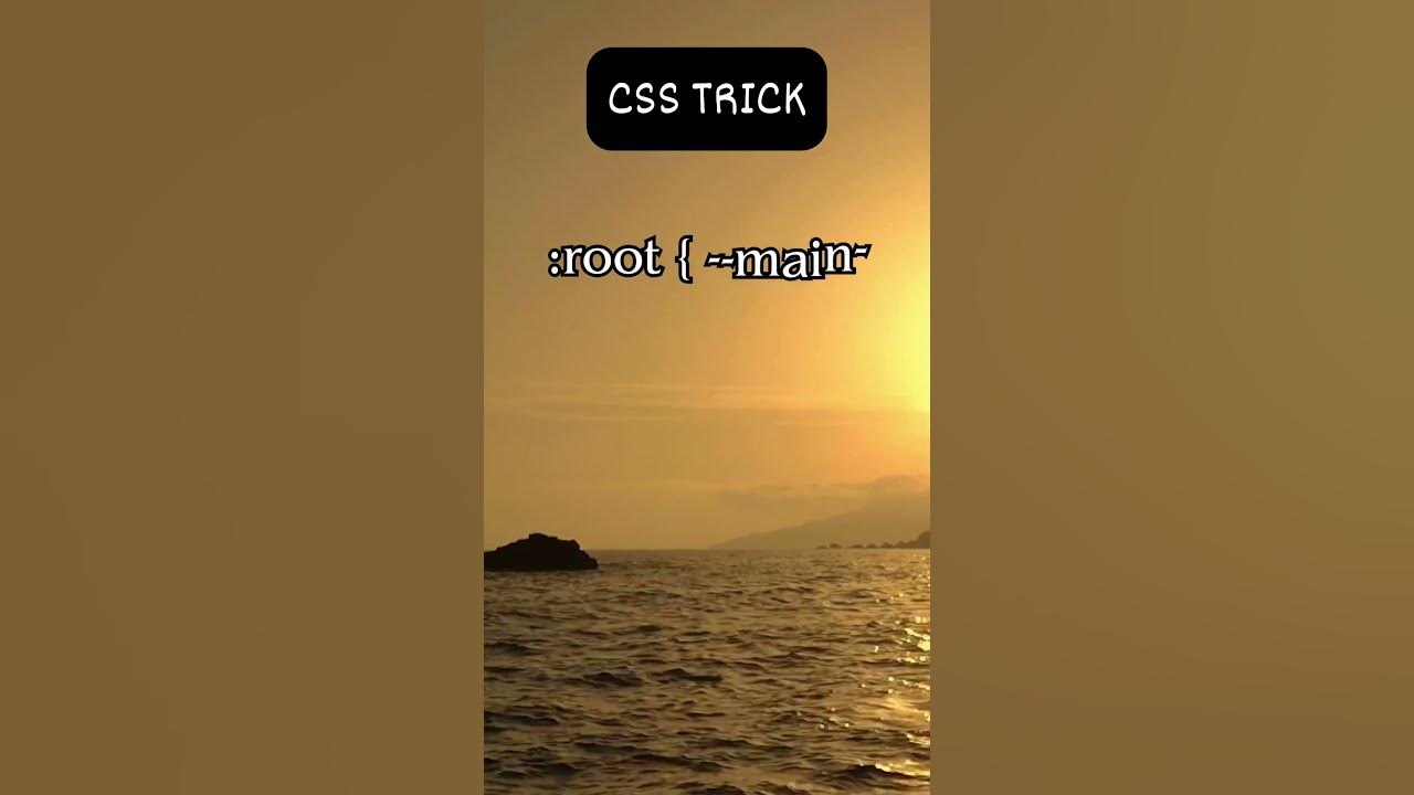 Mastering CSS Variables #CSS3 #WebThemes - YouTube