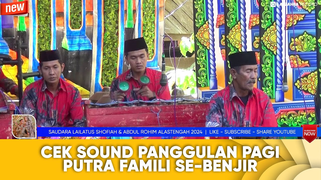 PUTRA FAMILI SEBENJIR ~ CEK SOUND PANGULAN PAGI KEDIAMAN IBU HJ ...