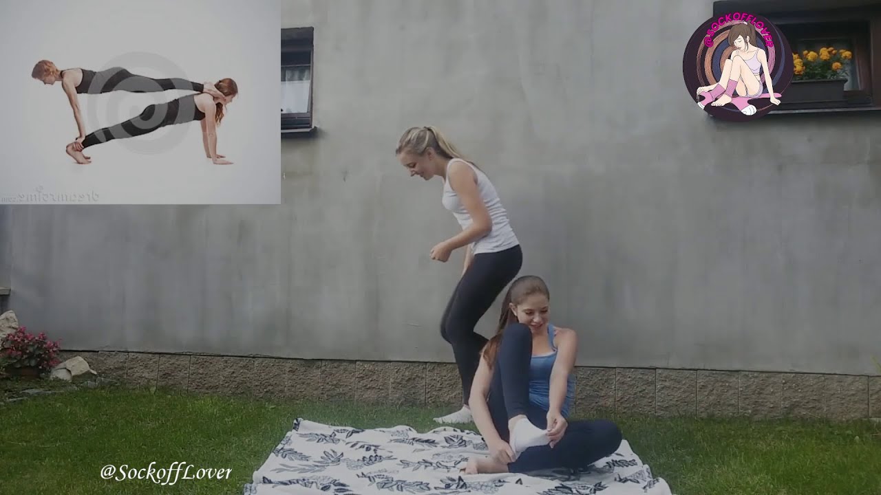 Yoga challenge 21 (socks off) - YouTube