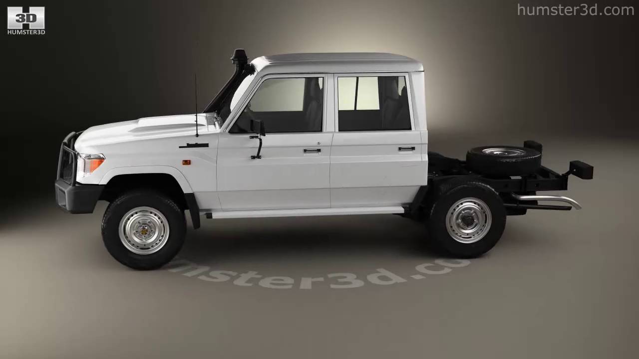 Toyota Land Cruiser (VDJ79R) Double Cab Chassis 2012 3D model by ...