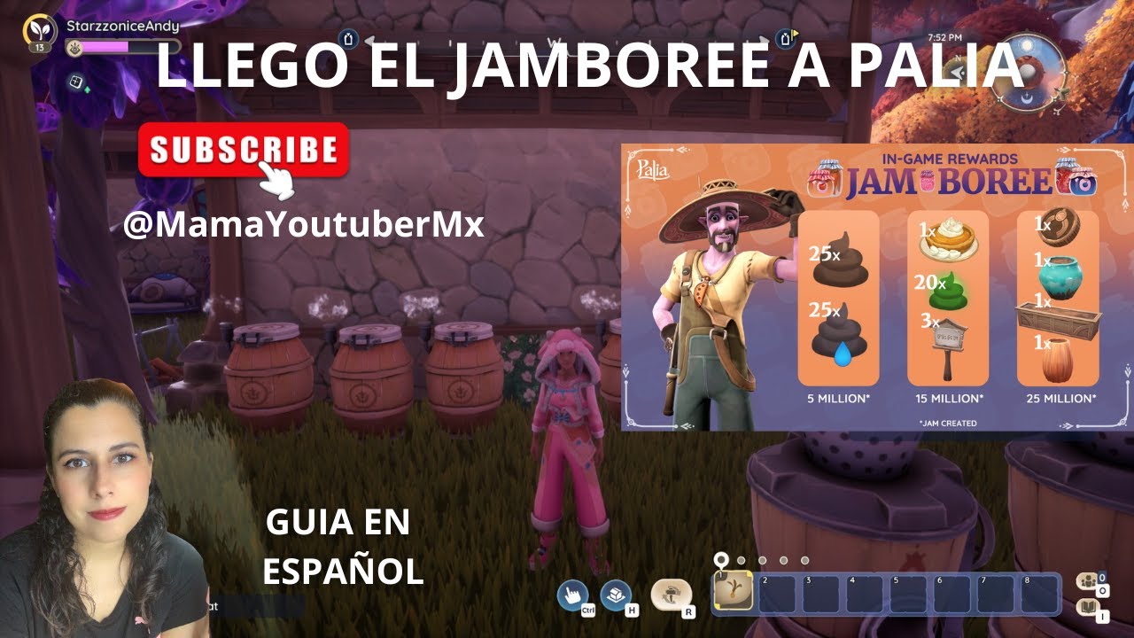 🎃EVENTO JAM 🍎 BOREE EN PALIA 🎃 GUIA EN ESPAÑOL - YouTube