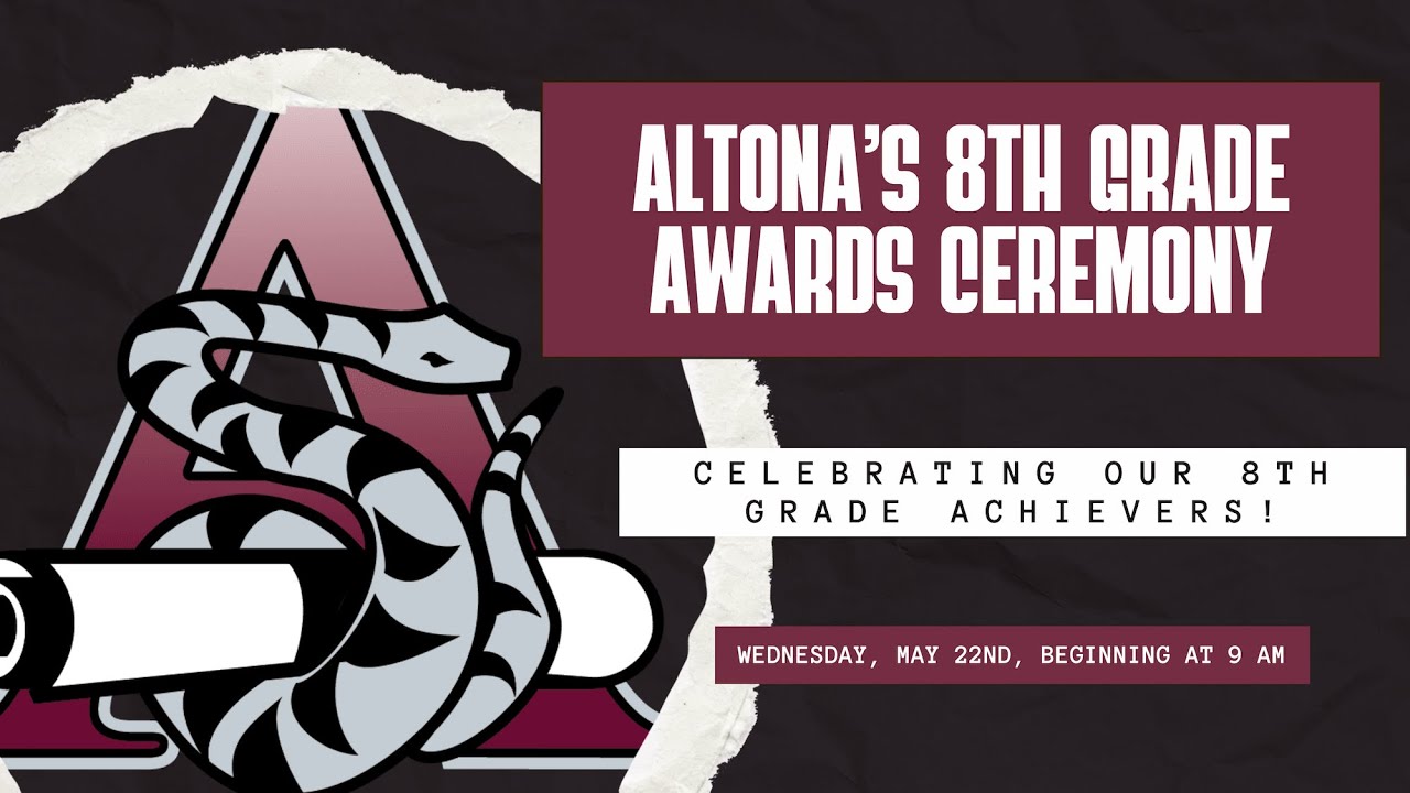 Altona's 8th Grade Awards Ceremony - YouTube