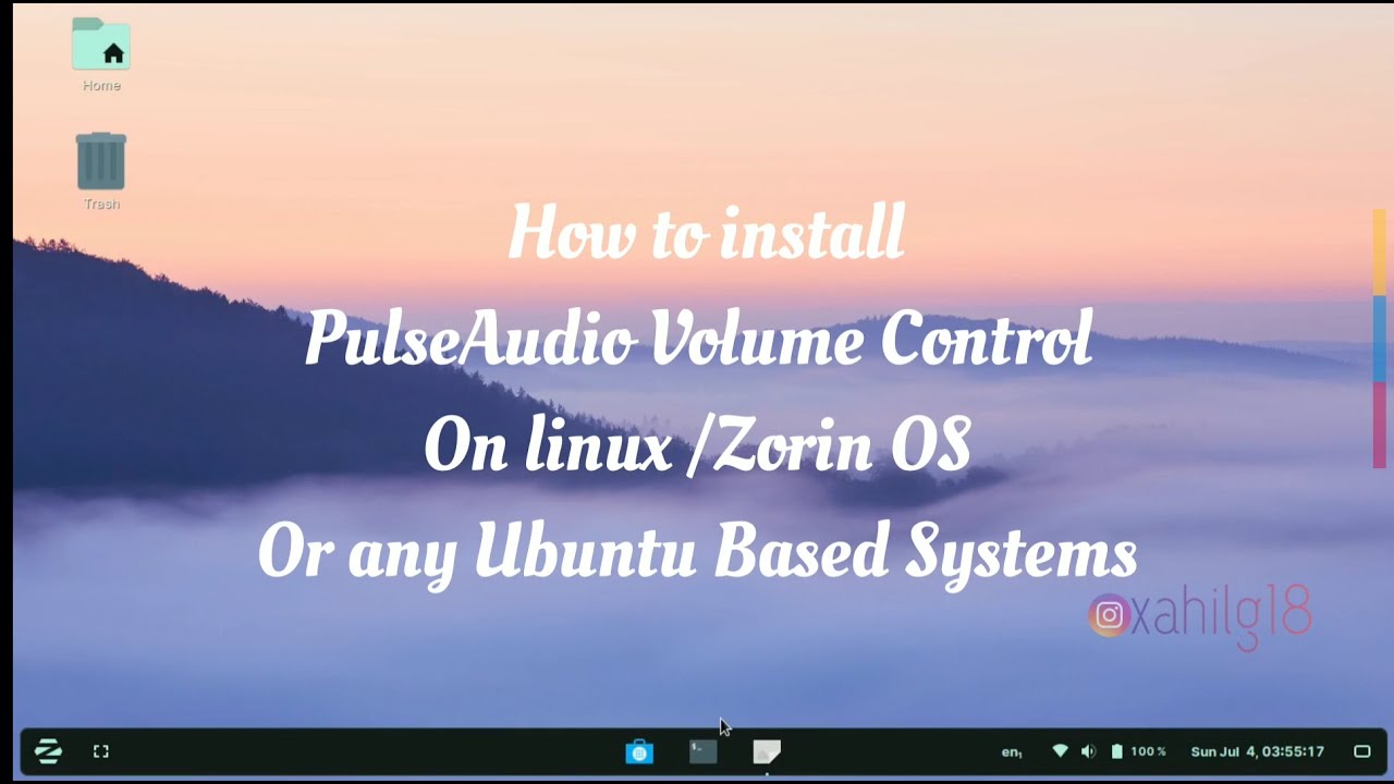 How to Install PulseAudio On linux / Zorin Os or any other Ubuntu based ...