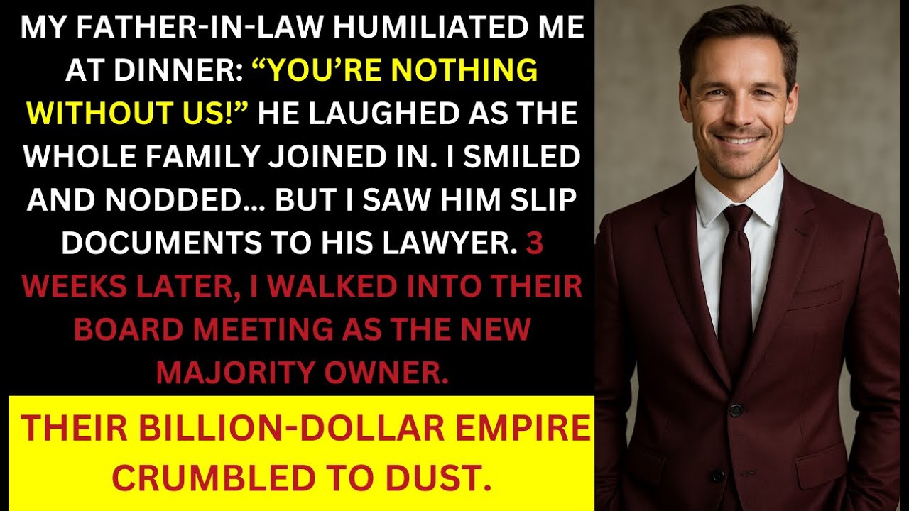 My Father-In-Law Said I Was Nothing Without Them — Now Their Name Is ...